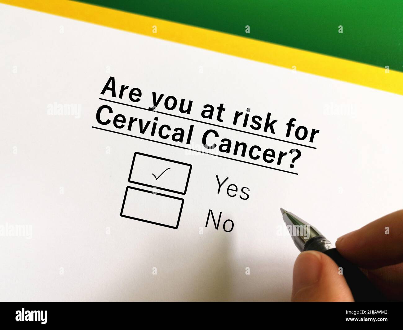 Cervical cancer education hi-res stock photography and images - Alamy