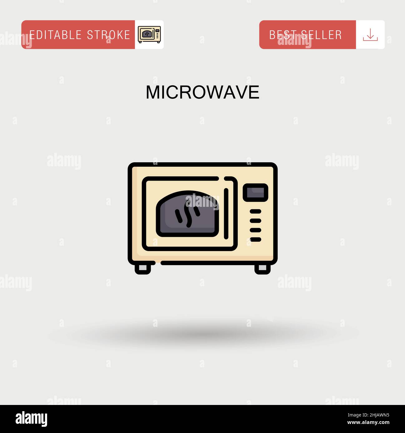 Microwave symbol hi-res stock photography and images - Alamy