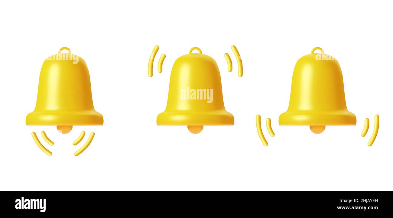 Bells icon hi-res stock photography and images - Alamy