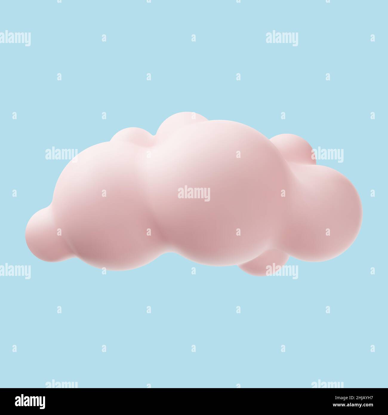 3d realistic simple clouds Stock Vector Image & Art - Alamy