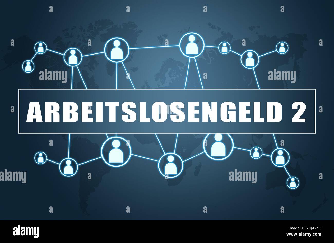 Arbeitslosengeld 2 - german word for unemployment benefit or dole money ...