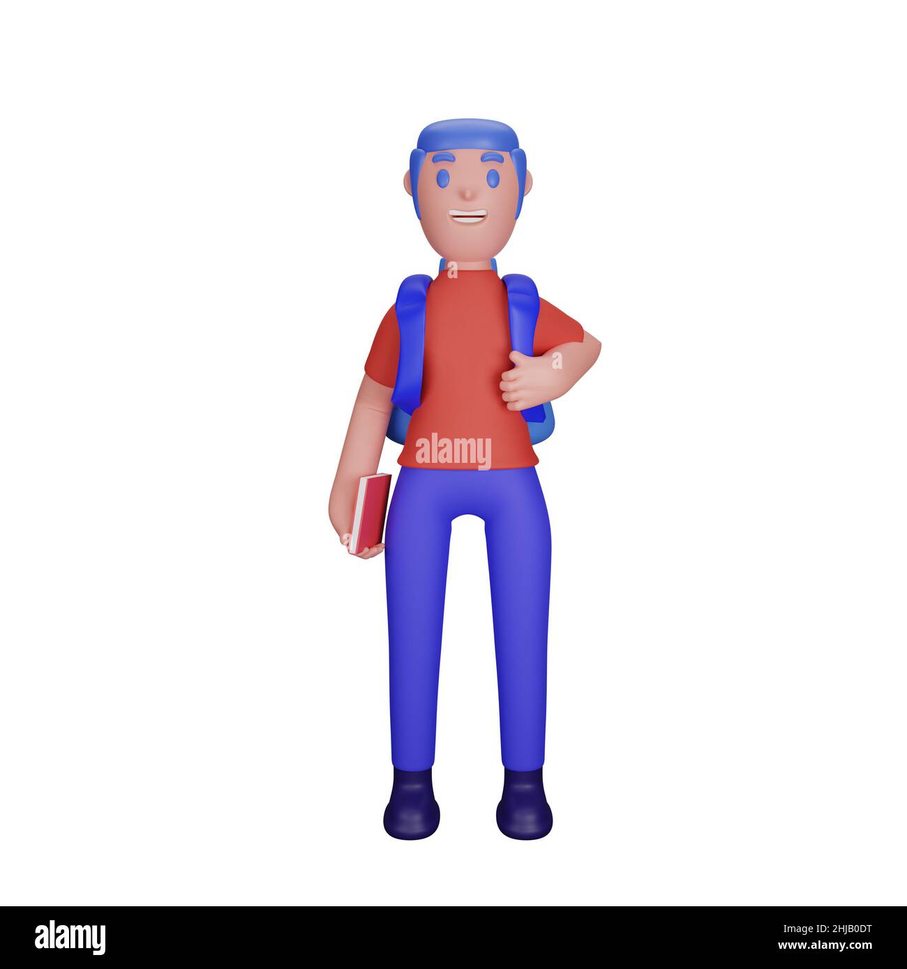 Cartoon studying hi-res stock photography and images - Alamy