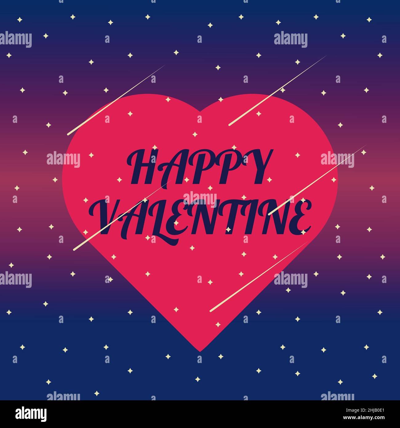14 february banner Stock Vector Images - Alamy