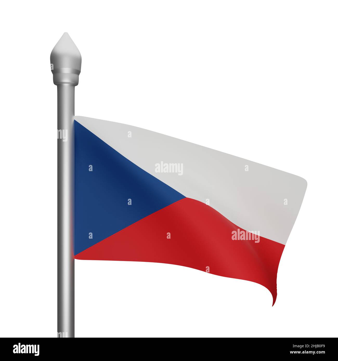 3d rendering of czech republic flag concept czech republic national day ...