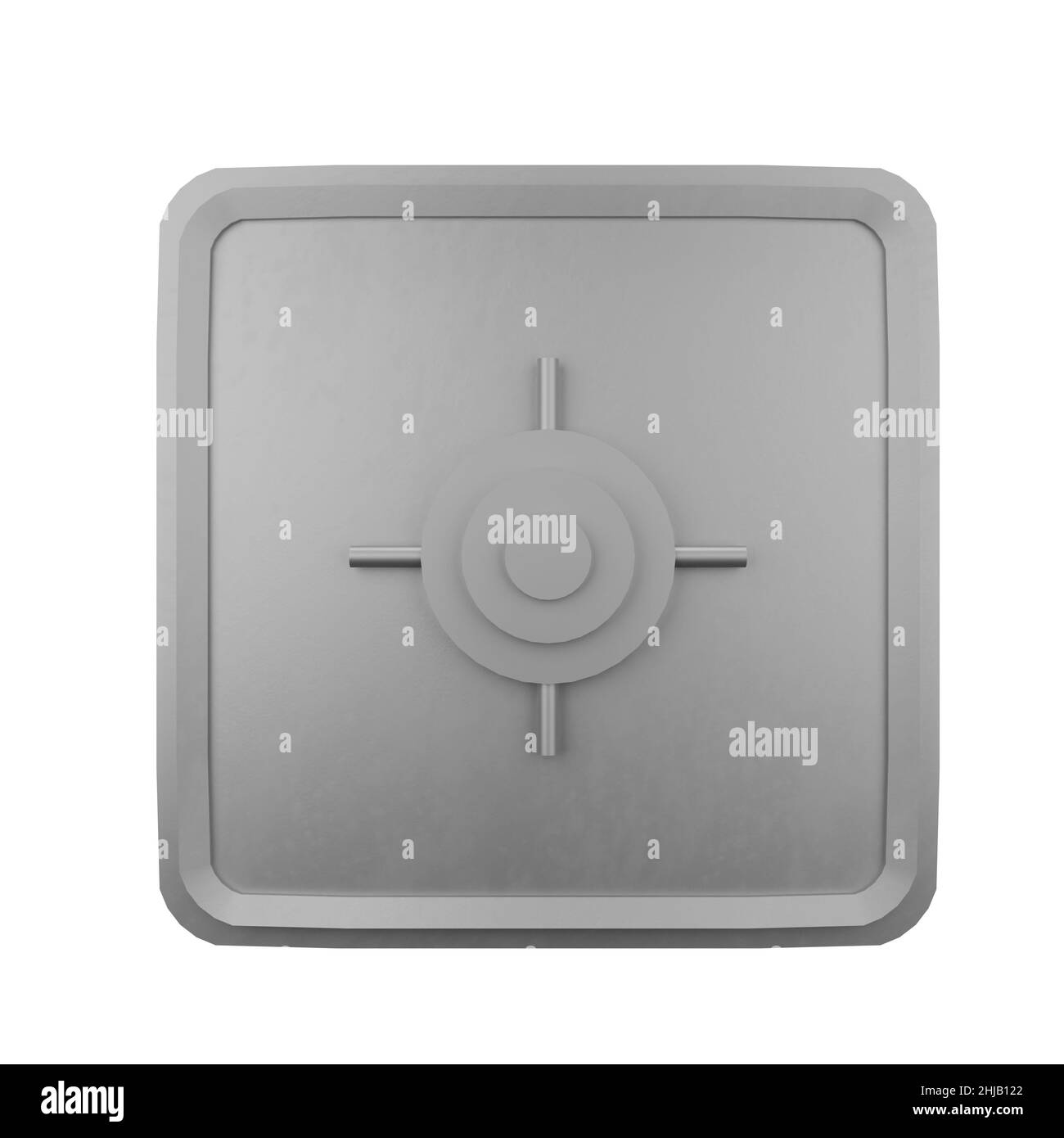 Closed solid bank vault Cut Out Stock Images & Pictures - Alamy