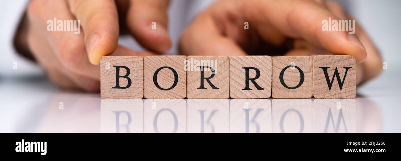 Money borrow hi-res stock photography and images - Alamy