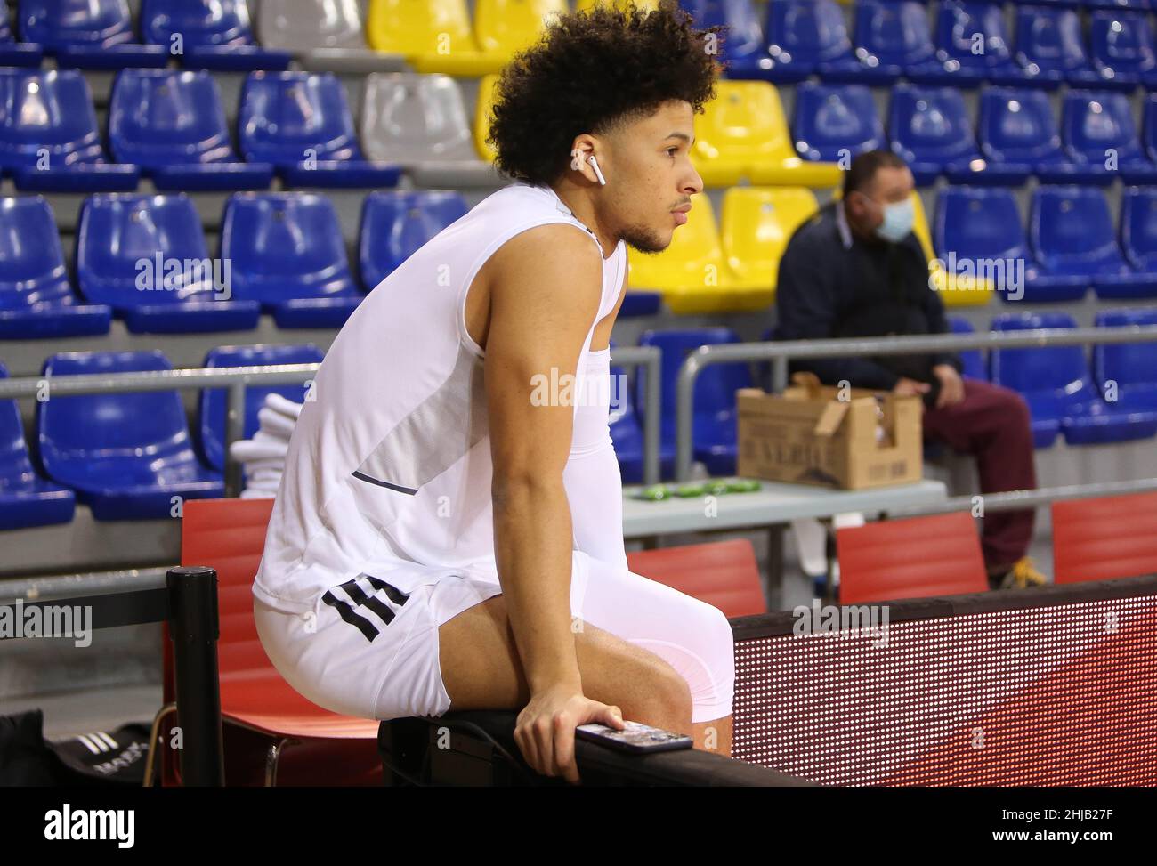 Matthew Strazel of ASVEL during the Turkish Airlines EuroLeague ...