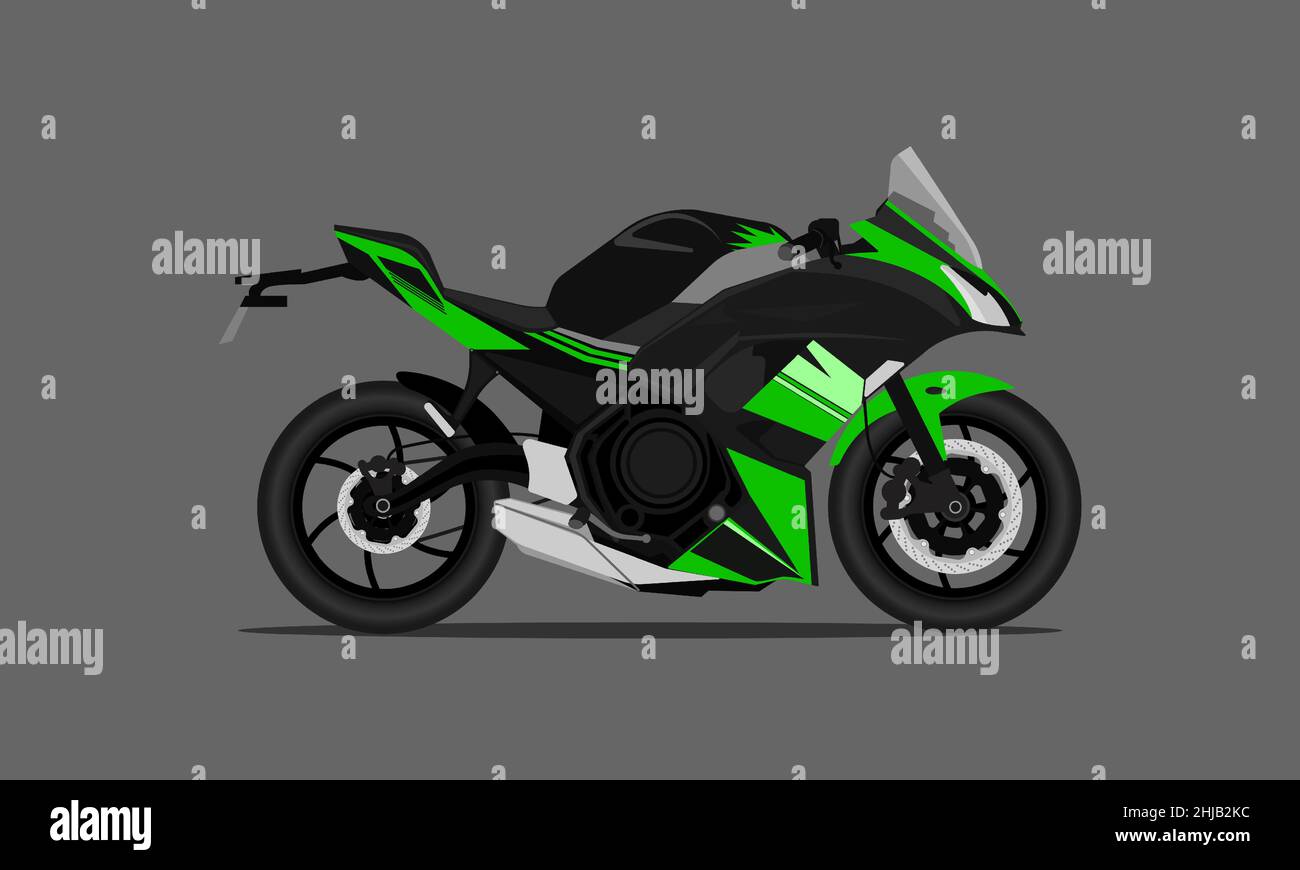 Motorcycle tour group Stock Vector Images - Alamy