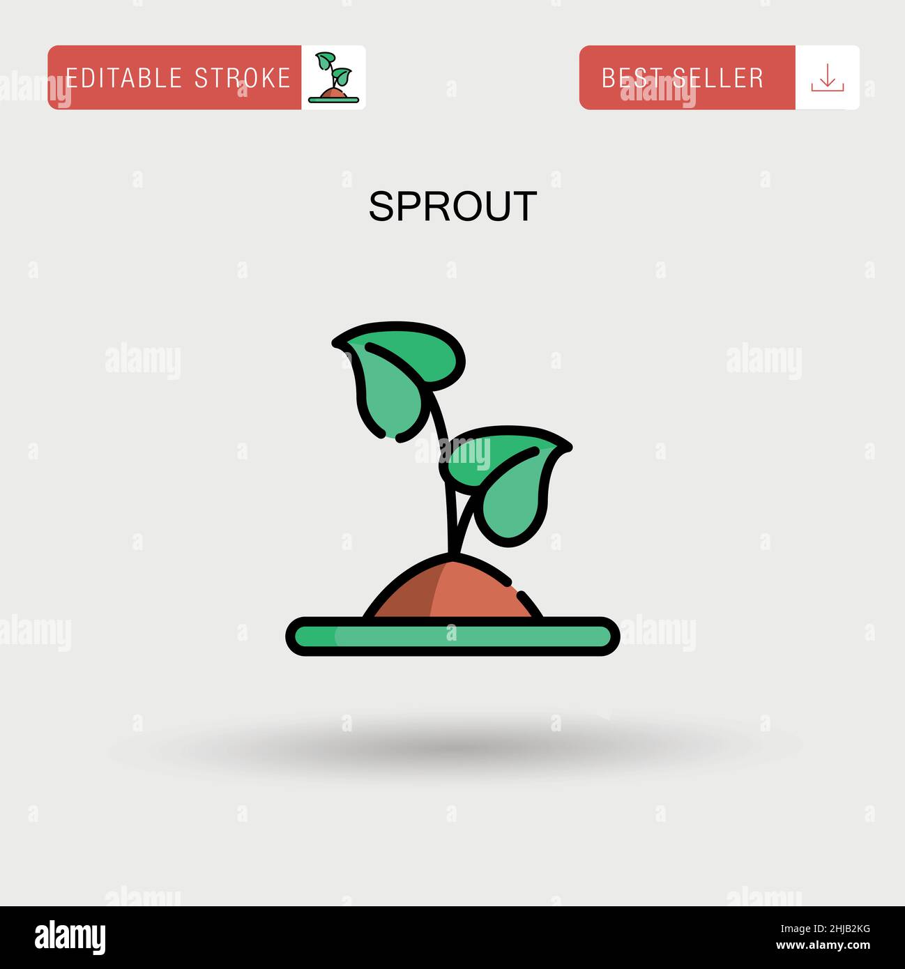 Soil meal Stock Vector Images - Alamy