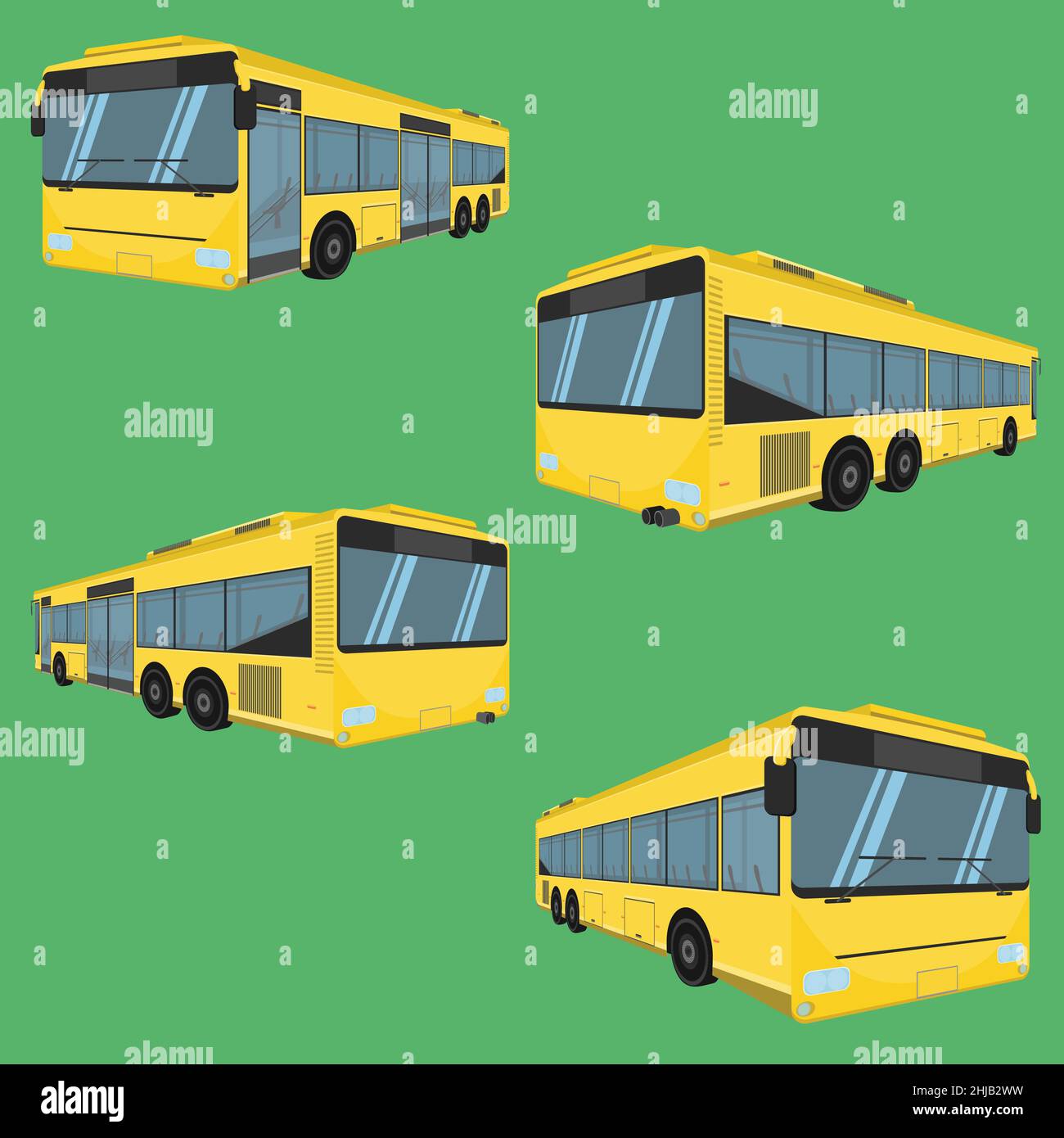 3d the bus driver fare passenger autobus omnibus coach rail bench chair ...