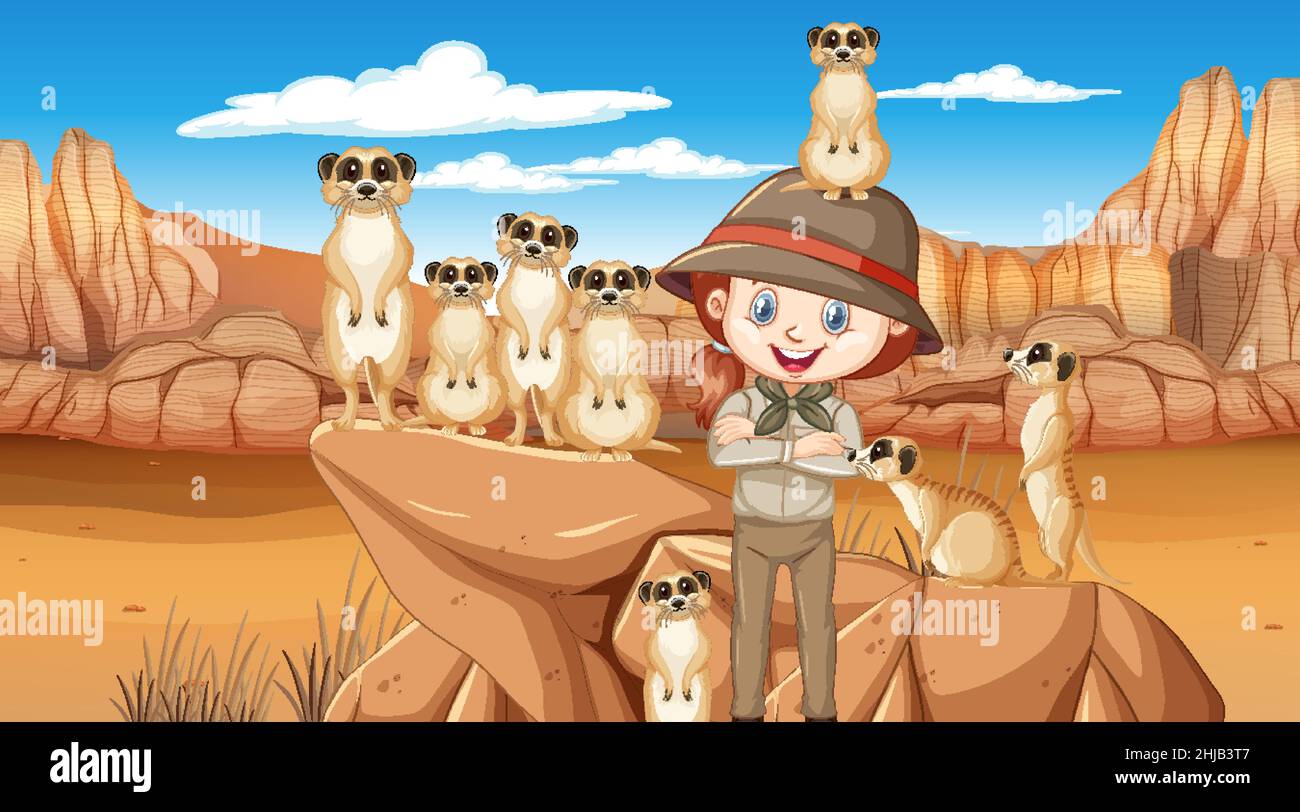 Female explorer hot Stock Vector Images - Alamy