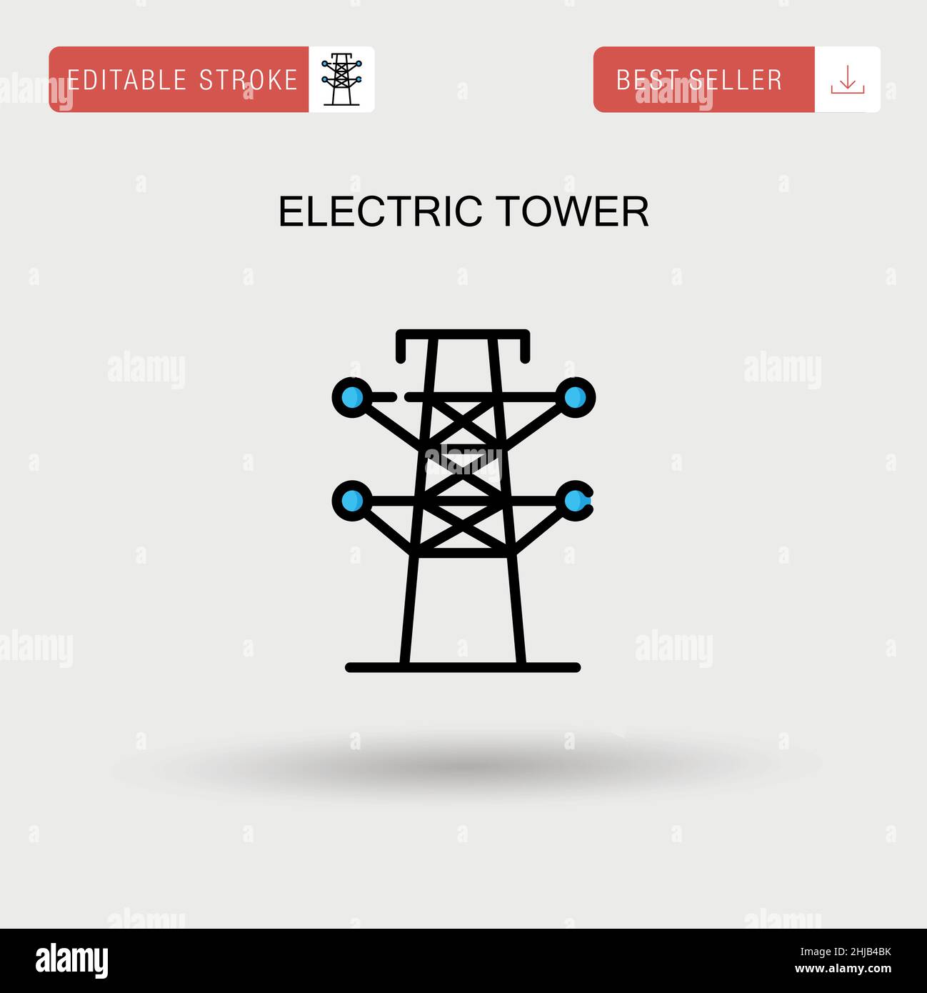 Electrical post Stock Vector Images - Alamy