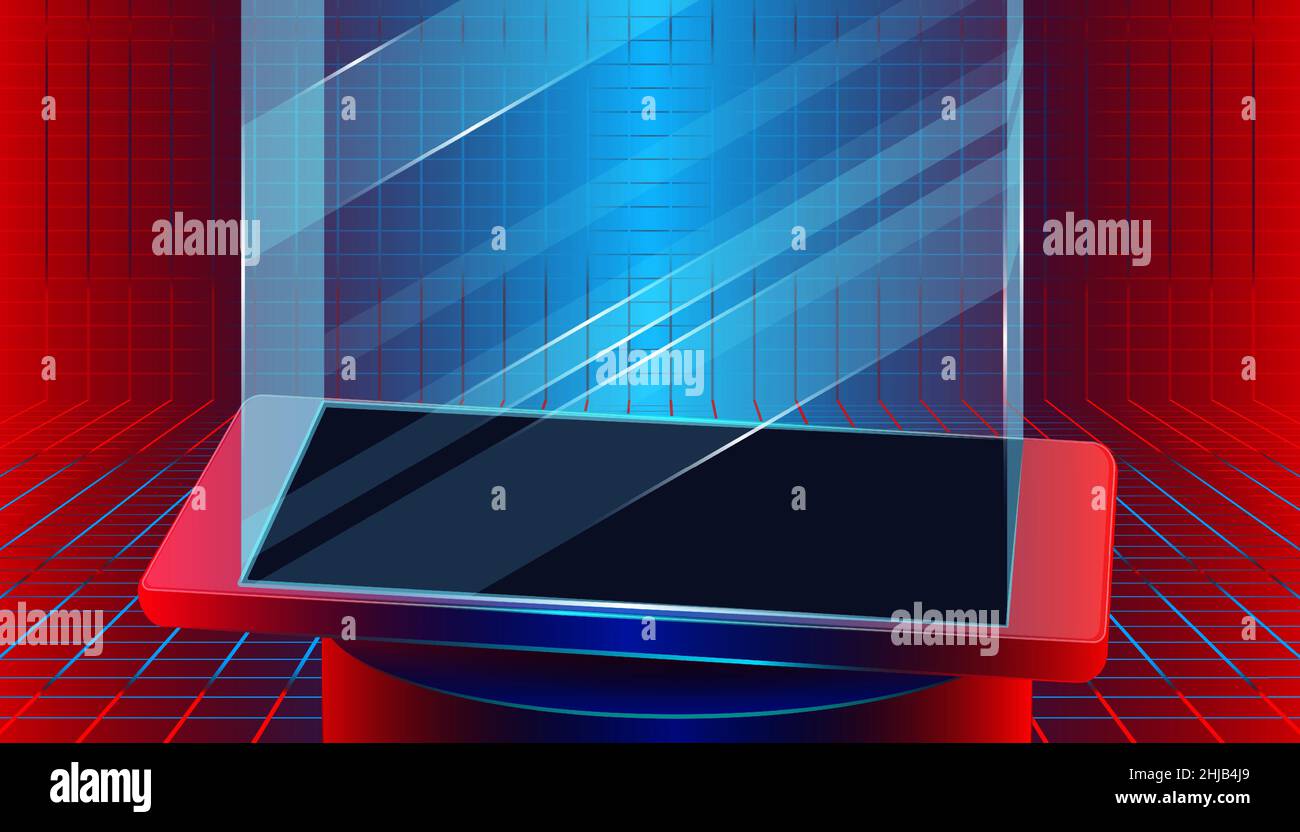 smartphone lighting for show or display your product and items. mobile ...