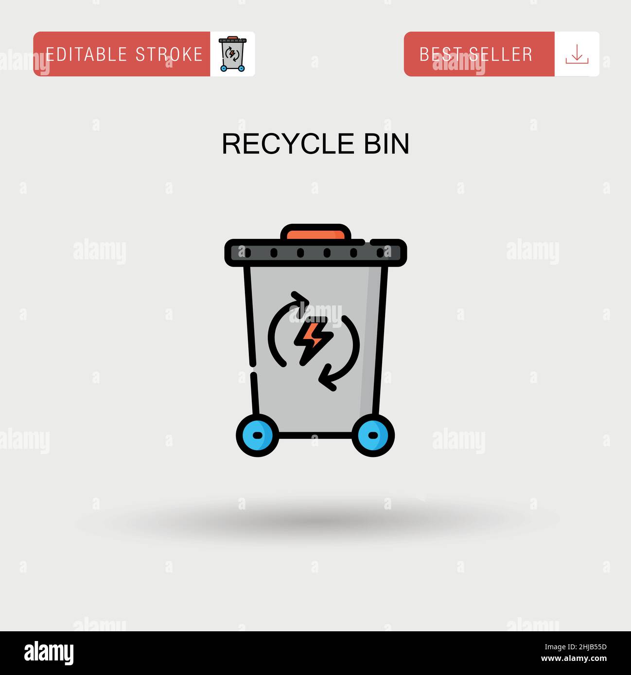 Reduce reuse recycle icon hi-res stock photography and images - Alamy