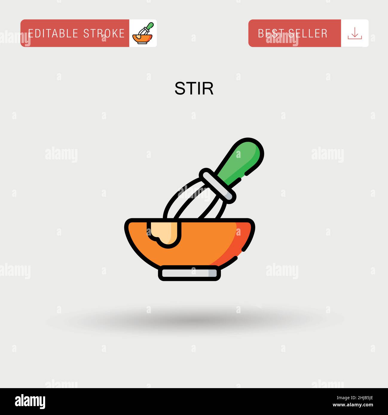 Chicken and vegetable stir fry Stock Vector Images - Alamy