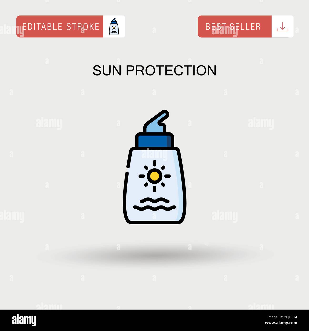 Sunbathing protection Stock Vector Images - Alamy
