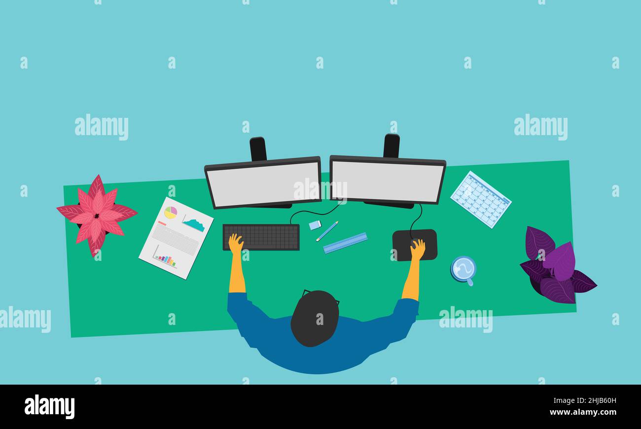 Welcome monitor Stock Vector Images - Alamy