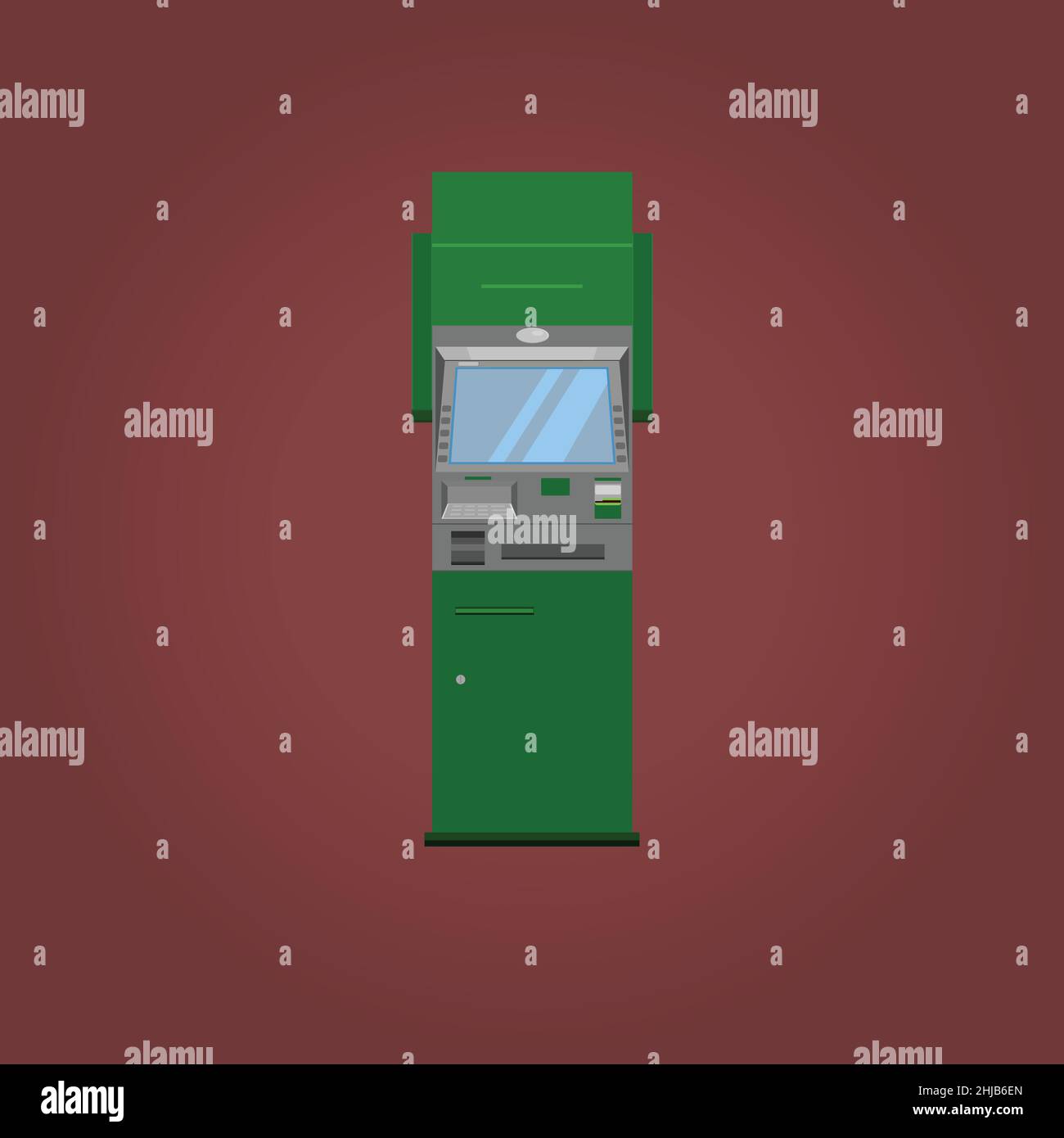 thai atm bank green gray service vector illustration Stock Vector Image ... thai atm bank green gray service vector illustration Stock Vector Image ...