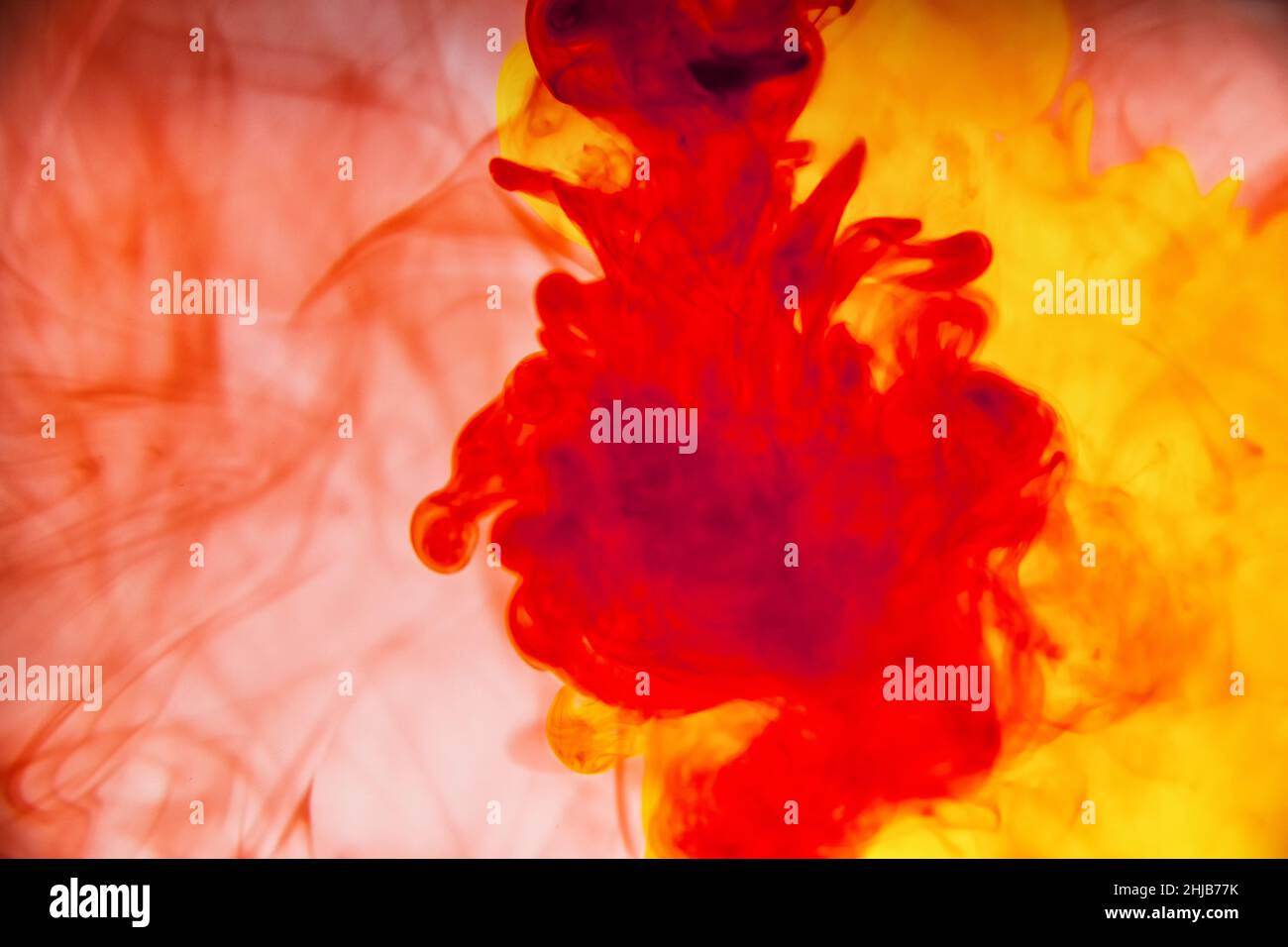 Liquid painting - abstract lines, figures and patterns Stock Photo - Alamy