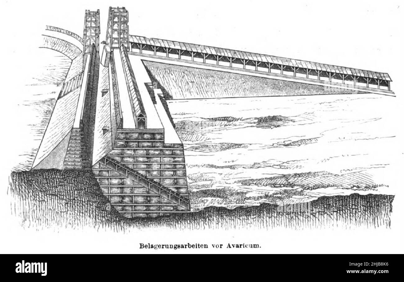 Bender - Avaricum Siege Works Stock Photo - Alamy