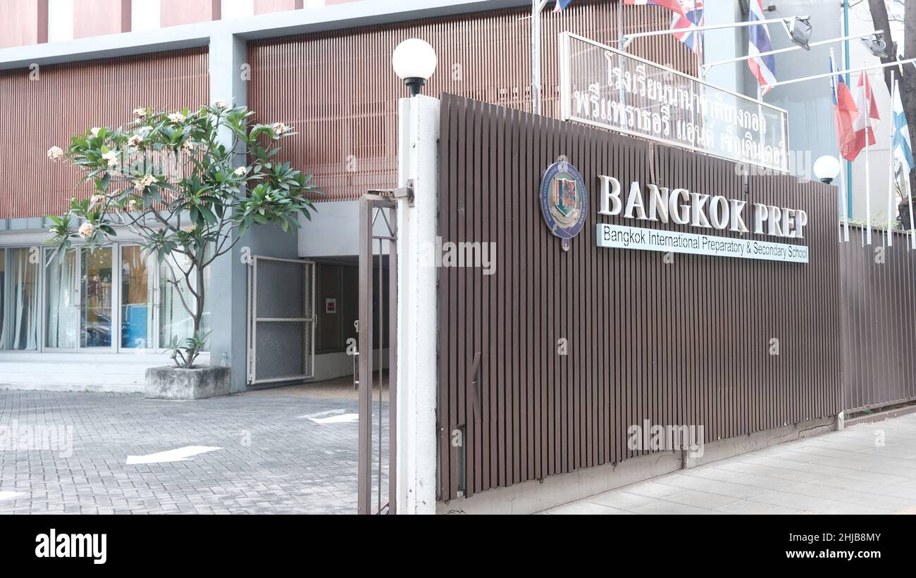 Bangkok Prep Bangkok Thailand Stock Photo Alamy