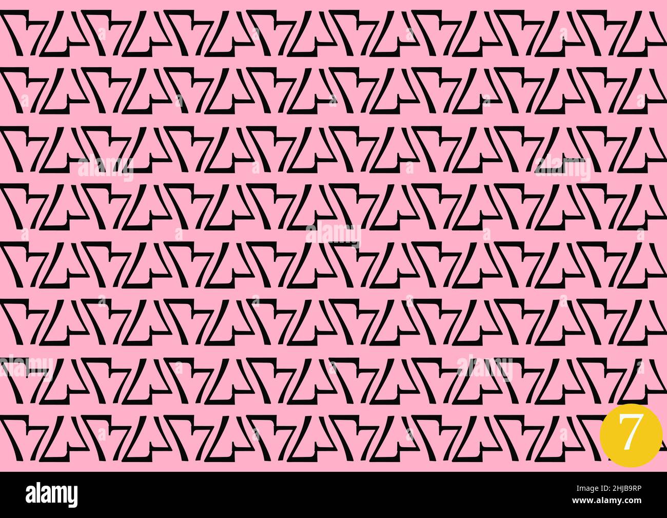 A pattern made from number for wallpaper and decoration Stock Photo - Alamy