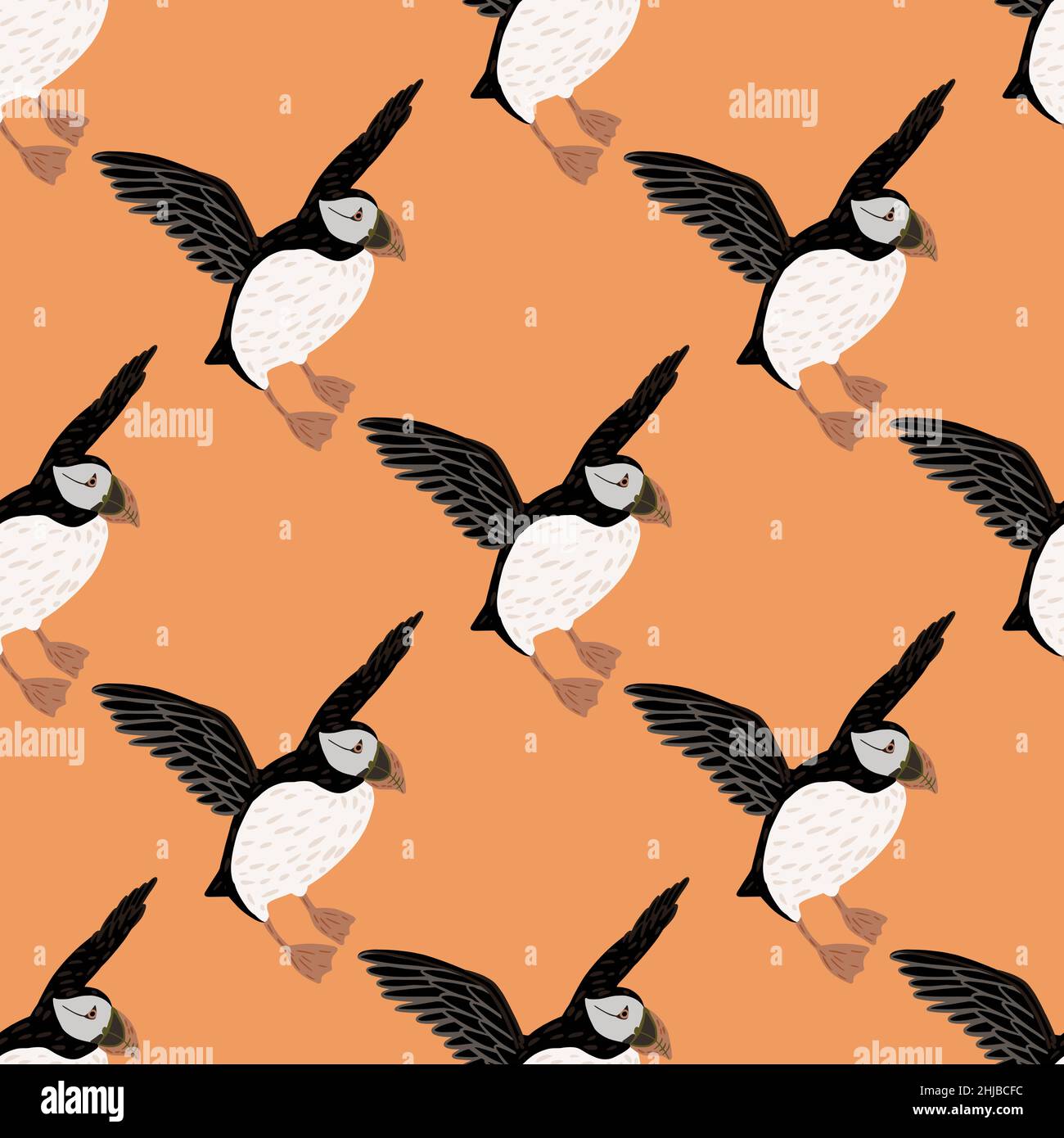 Icelandic seabird Stock Vector Images - Alamy