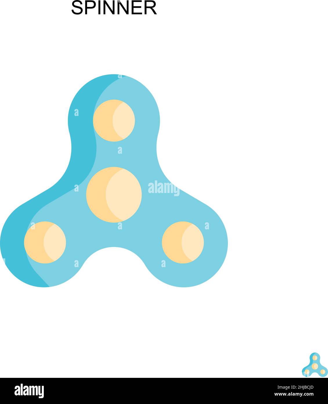 Spinner symbol Stock Vector Images - Alamy