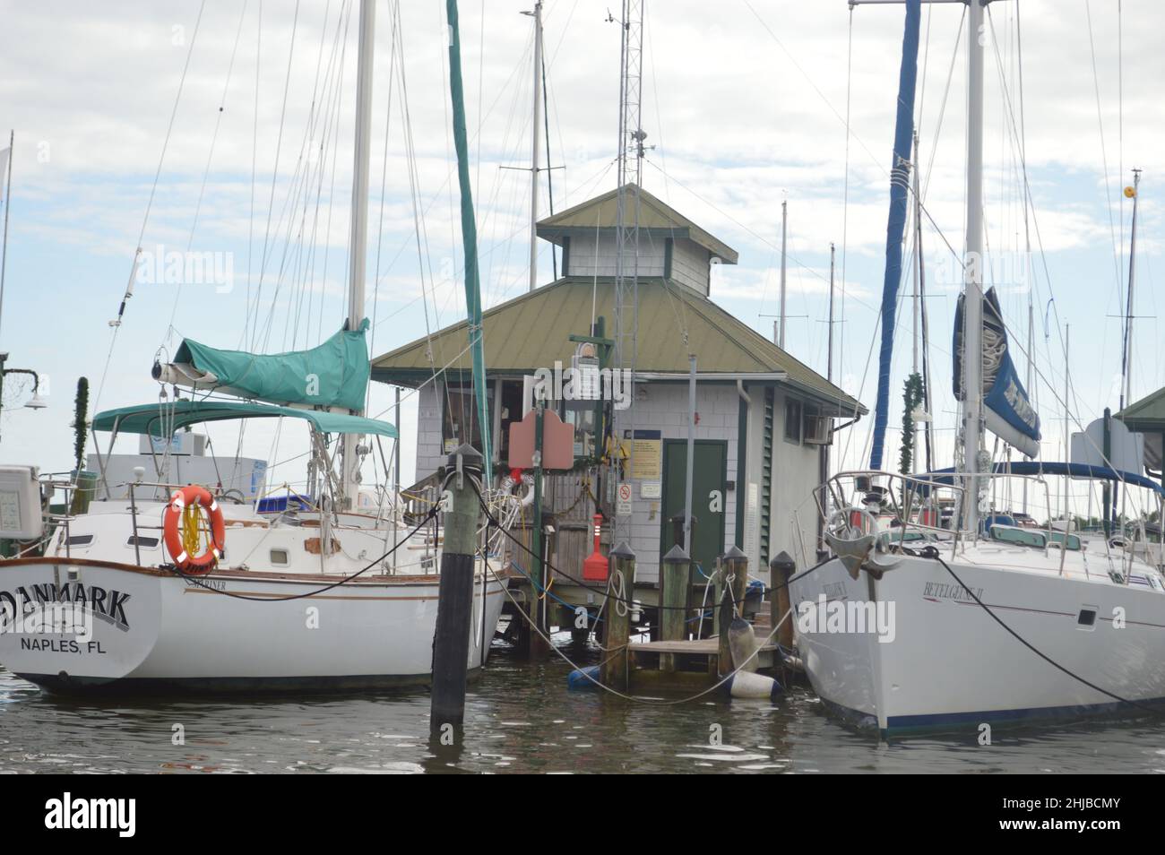 Naples City Dock Stock Photo - Alamy