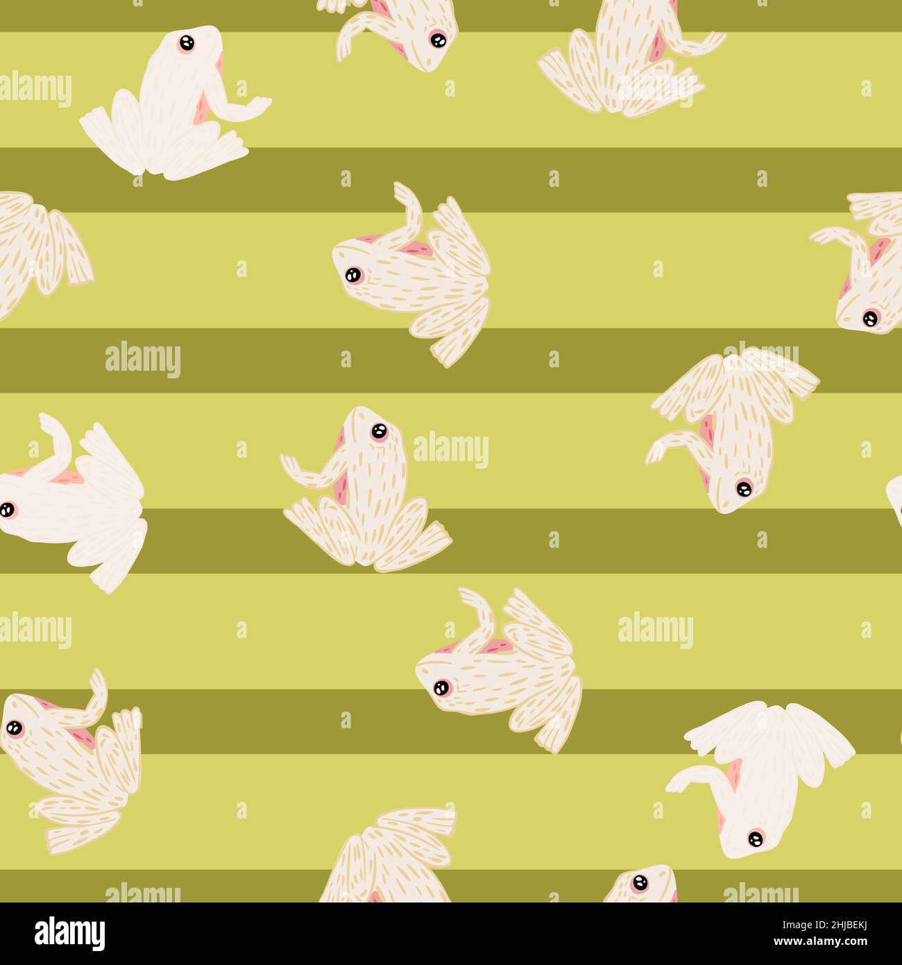 Striped toad Stock Vector Images - Alamy