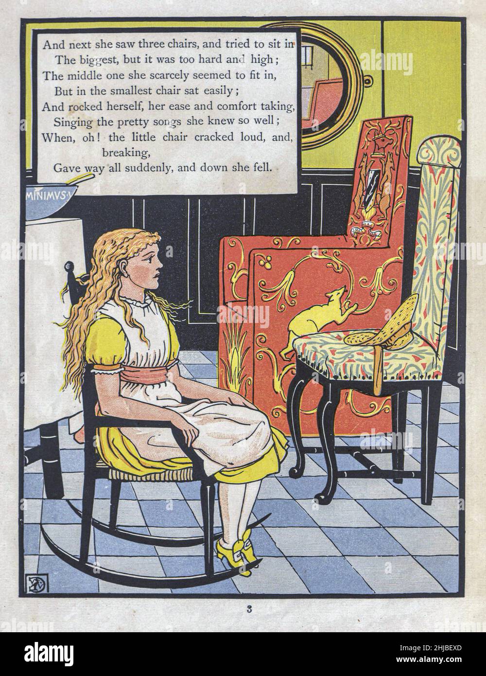 Goldilocks And The Three Bears Story Chairs