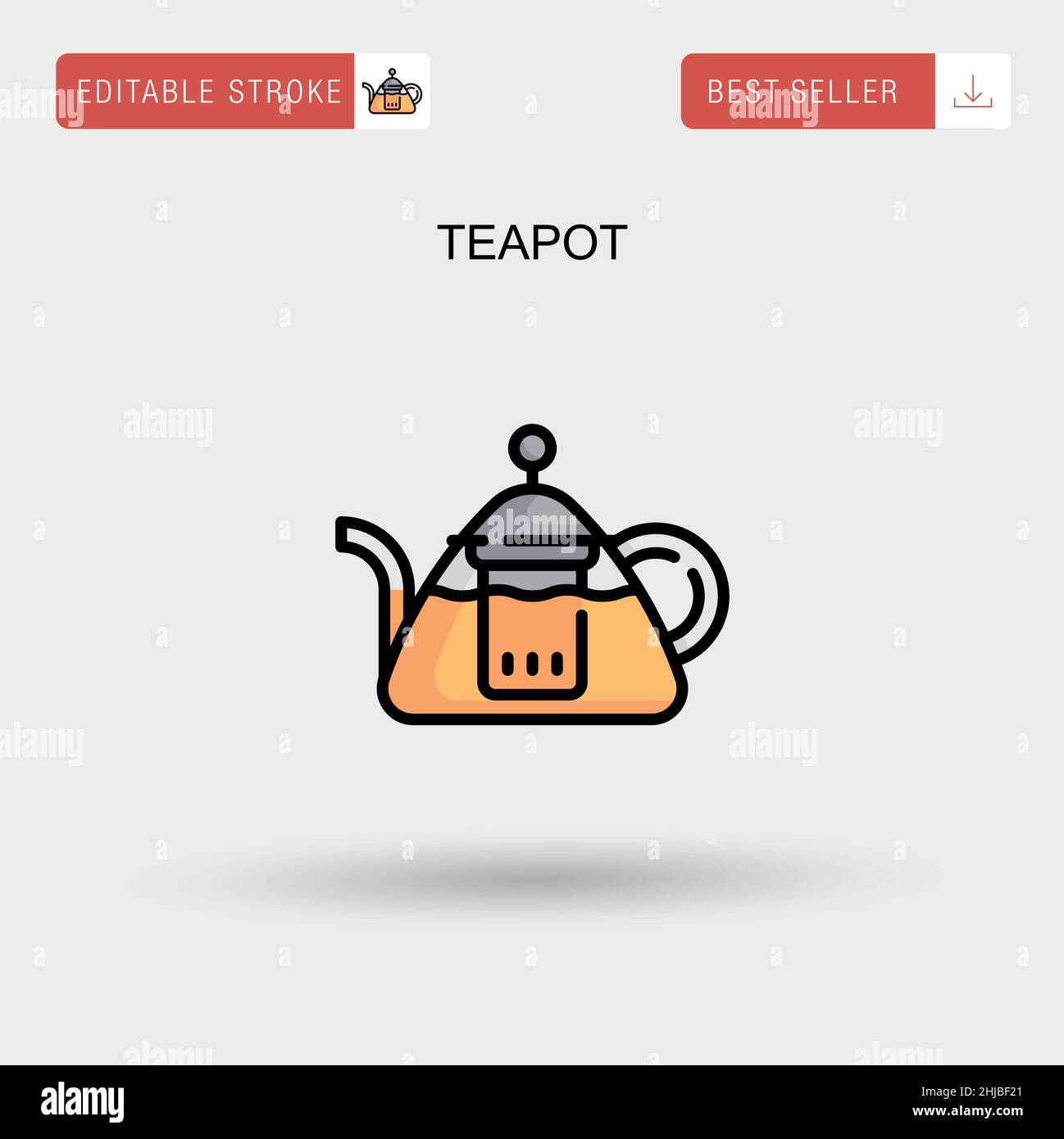 Teapot table Stock Vector Images - Alamy