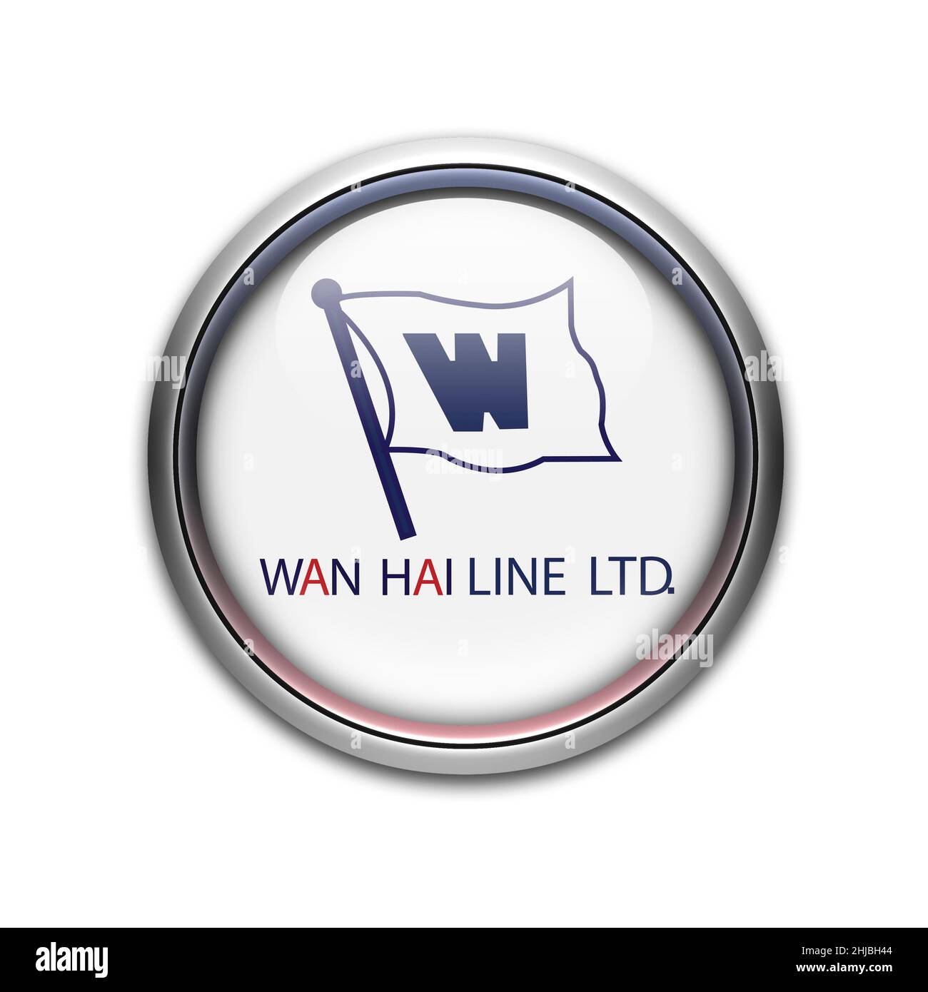 Wan Hai Line Ltd logo Stock Photo - Alamy