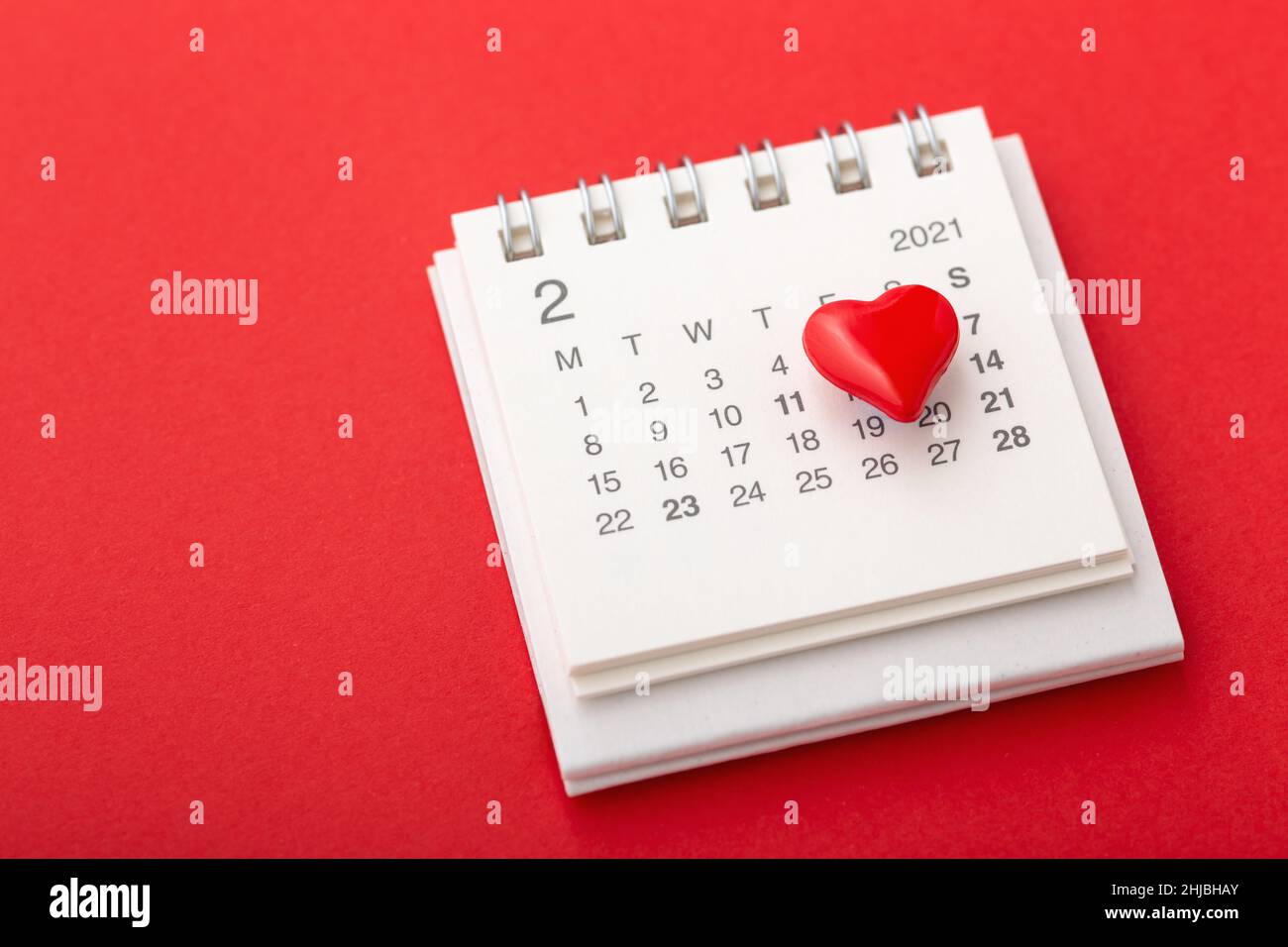 Calendar love hi-res stock photography and images - Alamy
