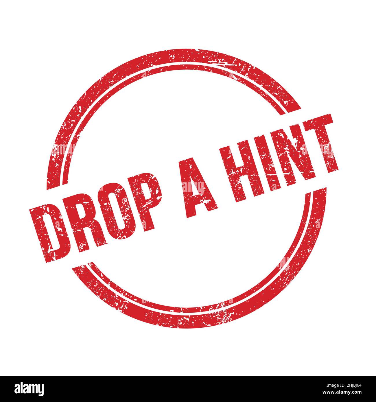 Drop a hint text hi-res stock photography and images - Alamy