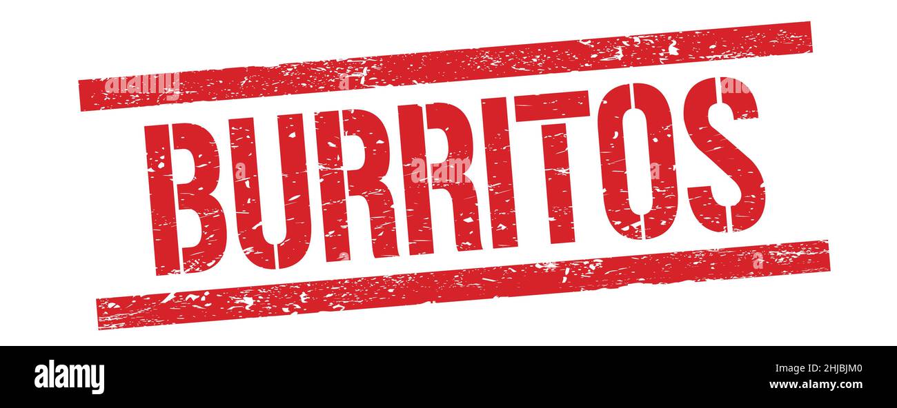 Burritos stamp hi-res stock photography and images - Alamy