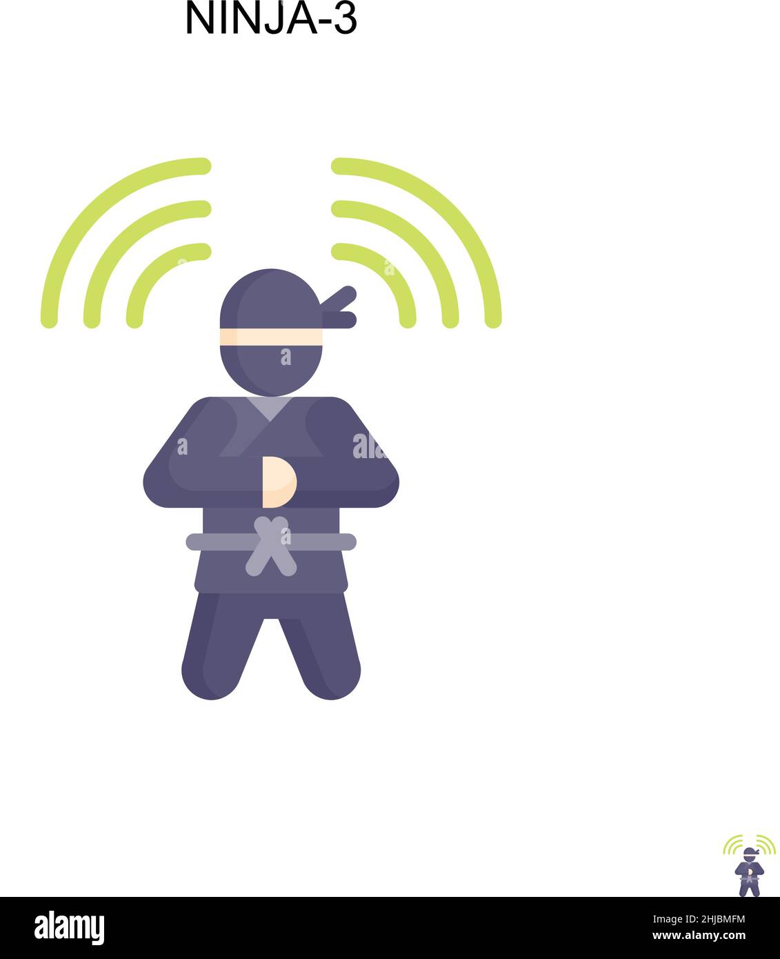 3 ninja Stock Vector Images - Alamy