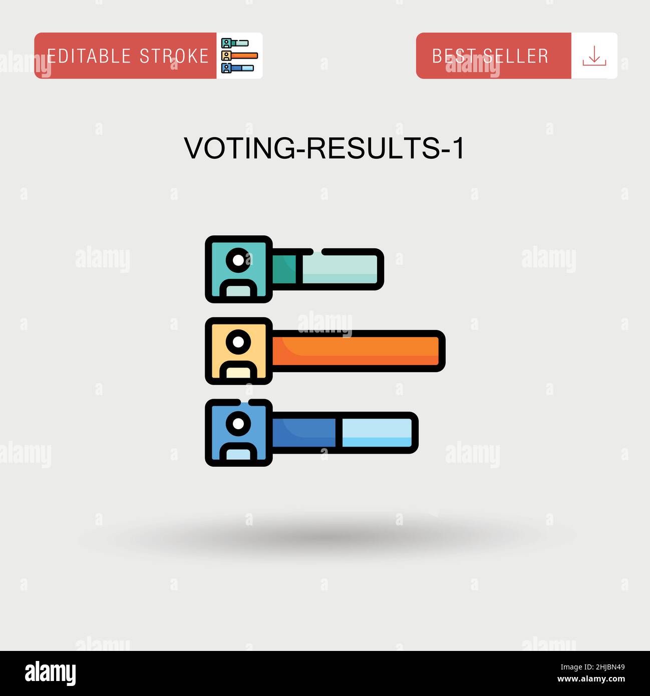 Results survey 1 Stock Vector Images - Alamy