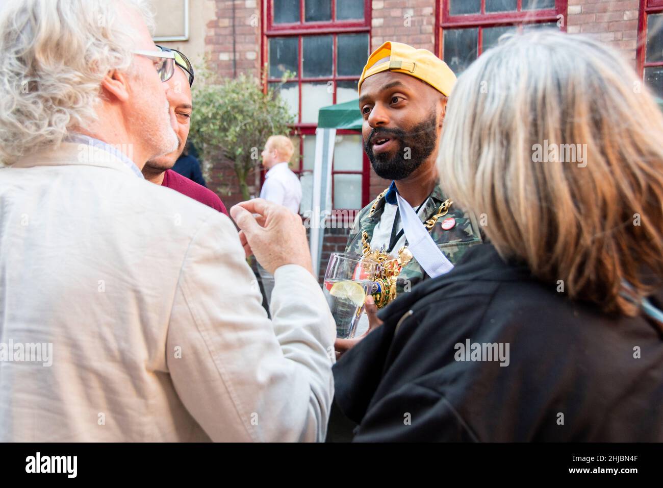 Sheffield, UK - June 22: Magic Majid Lord Mayor of Sheffield ...