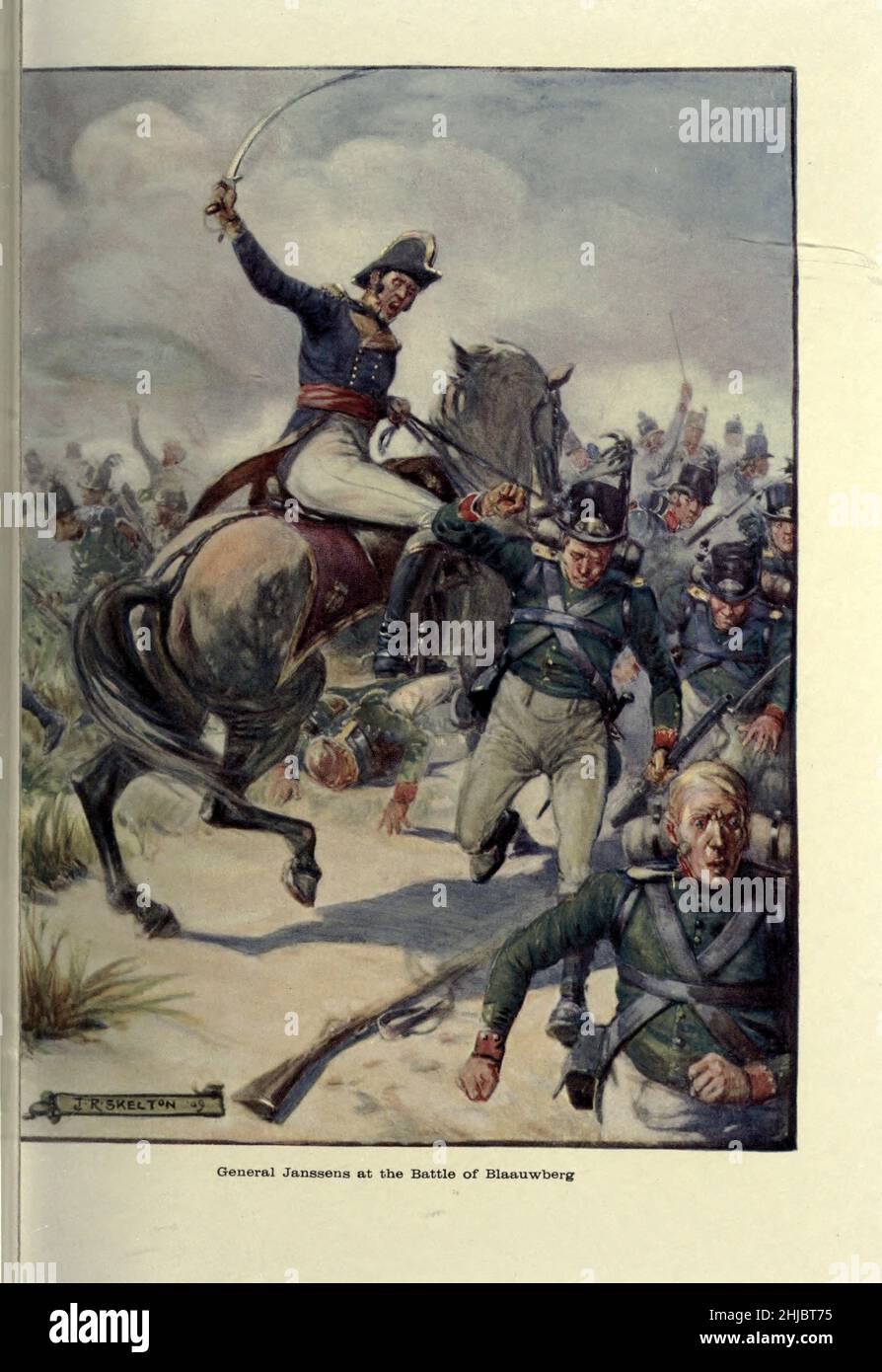 General Janssens at the Battle of Blaauwberg Jonkheer Jan Willem ...
