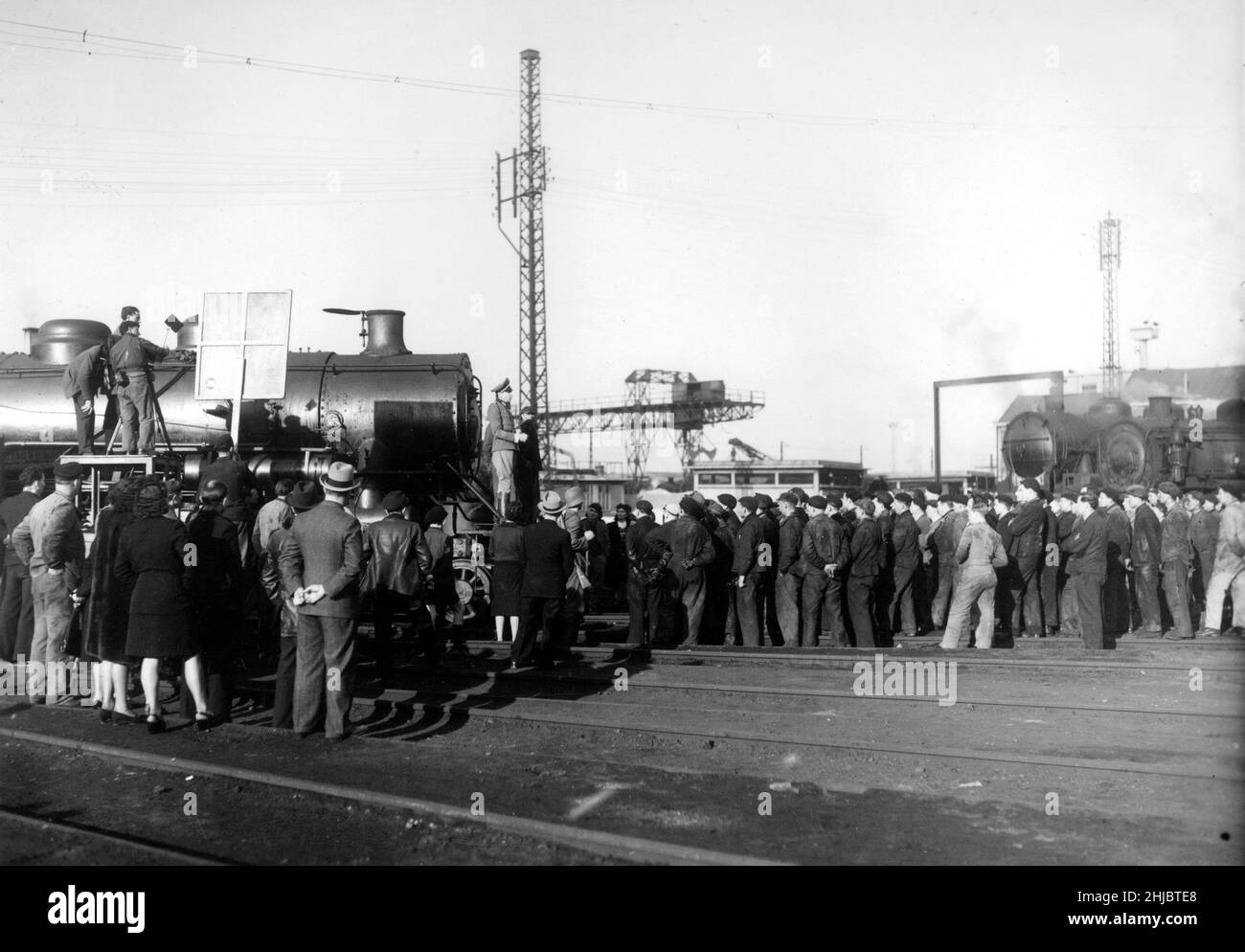 La Bataille du Rail Year: 1946 France Director: René Clément Shooting ...