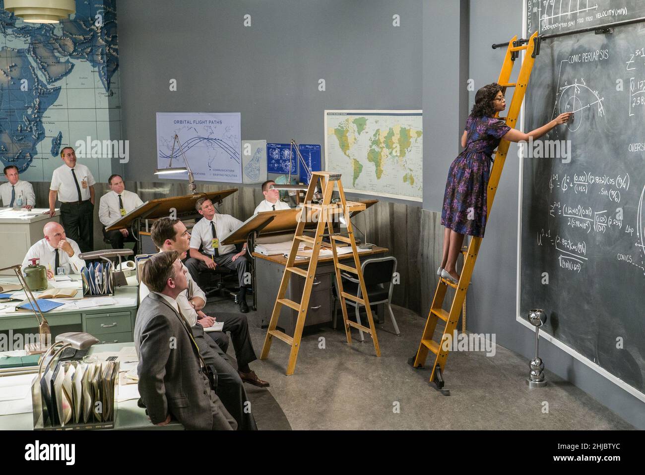 Hidden Figures Year : 2016 USA Director : Theodore Melfi Taraji P ...