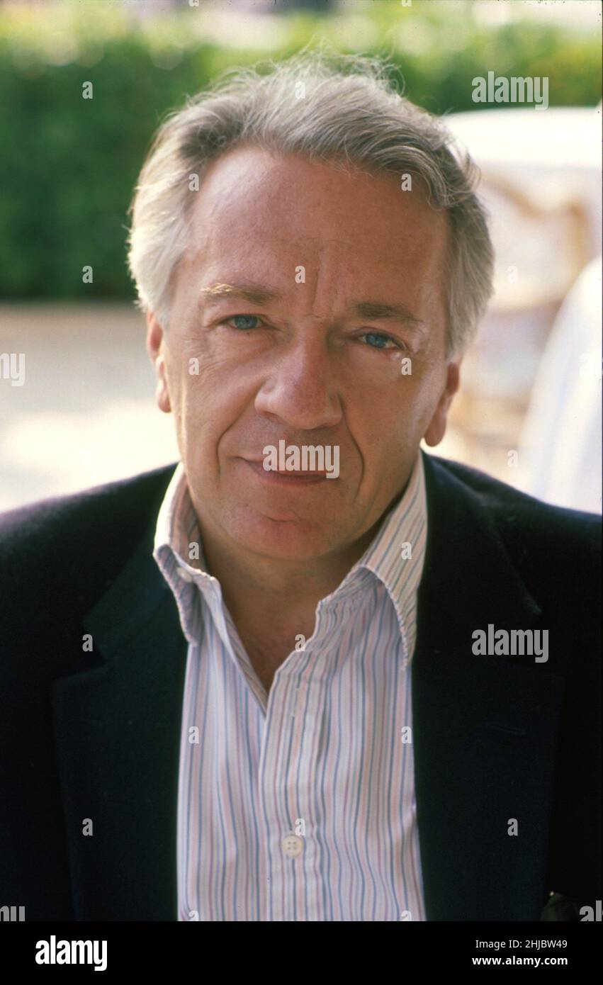 Jean-Pierre Cassel, French actor, during the 1992 Cannes Film Festival ...