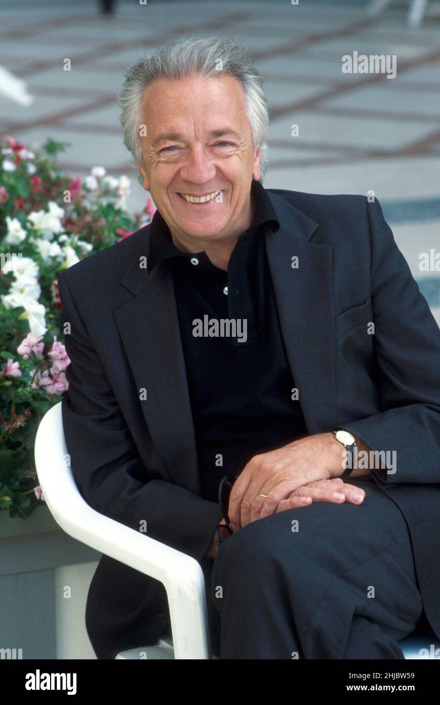 Jean-Pierre Cassel, French actor, during the 1992 Cannes Film Festival ...