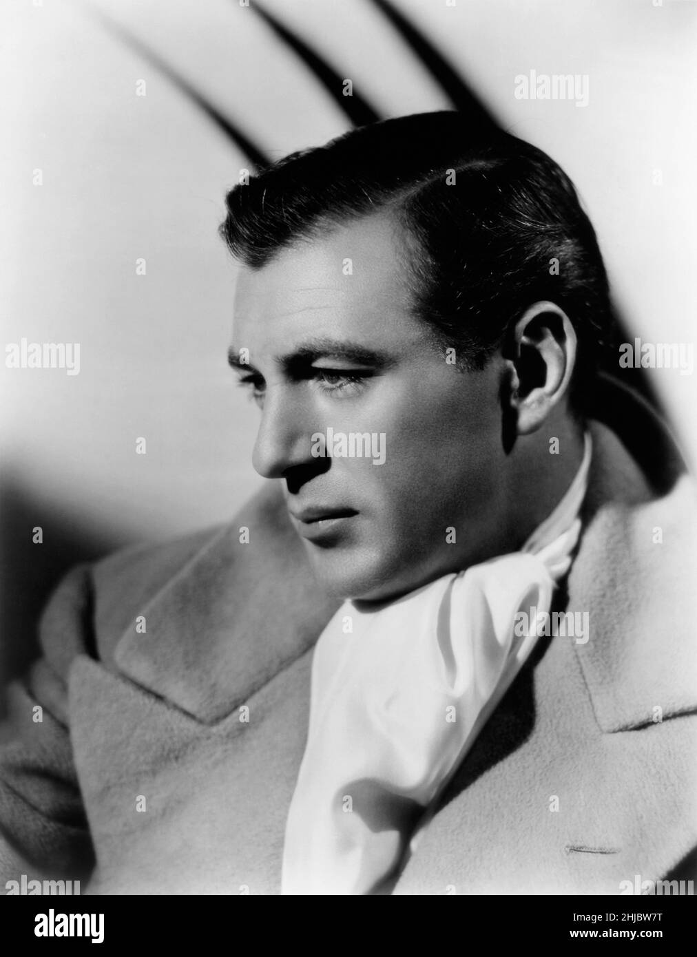 Gary cooper portrait hi-res stock photography and images - Alamy