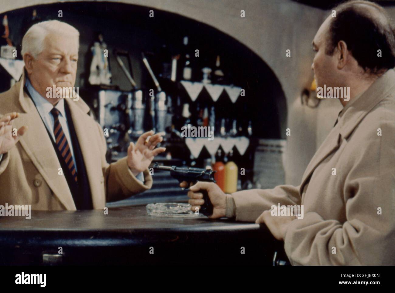 Le soleil des voyous Year: 1967 France Director: Jean Delannoy Jean Gabin, Jean Topart Stock ...