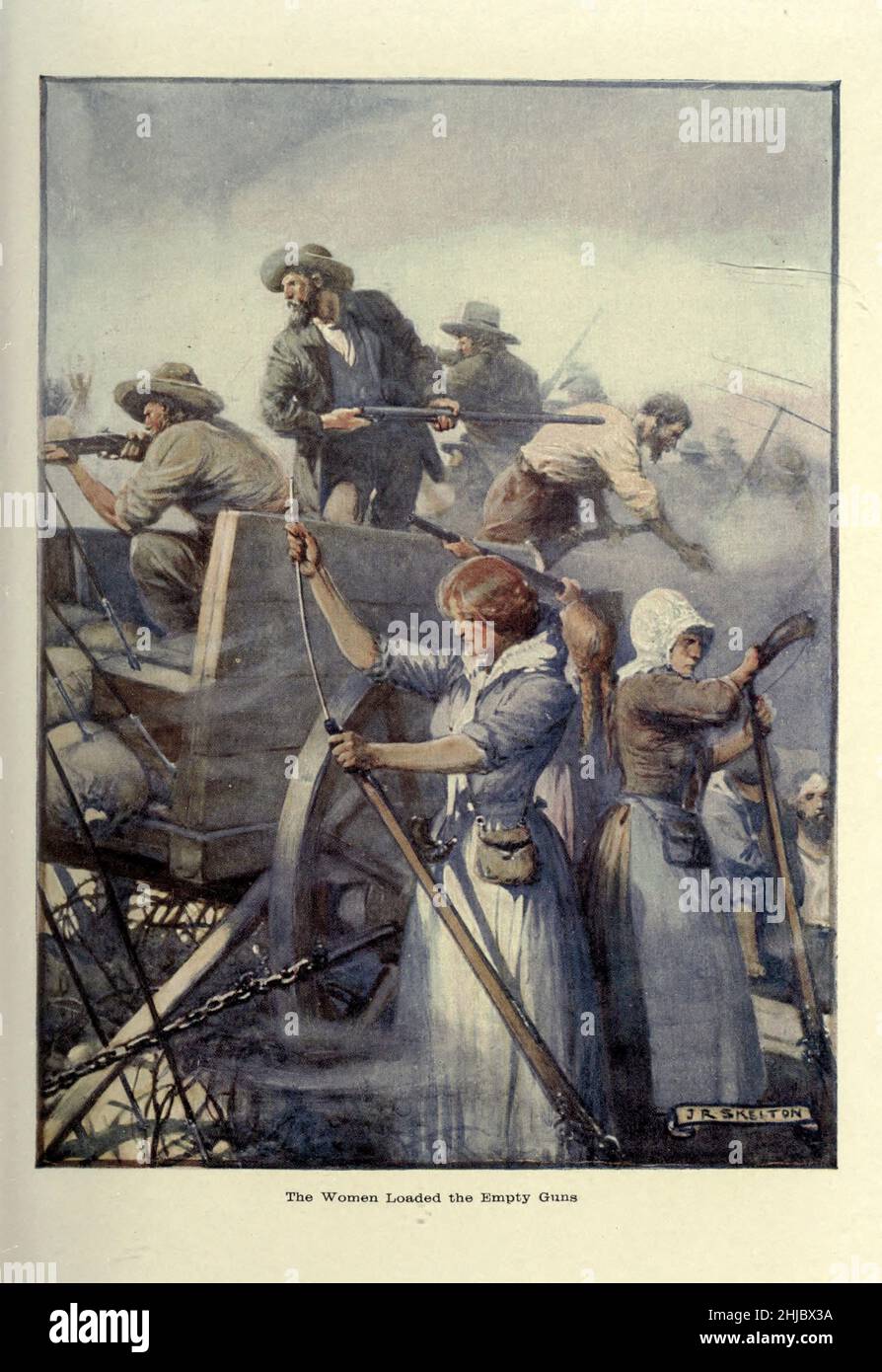 The Women loaded the Empty Guns from the book ' Romance of Empire ...