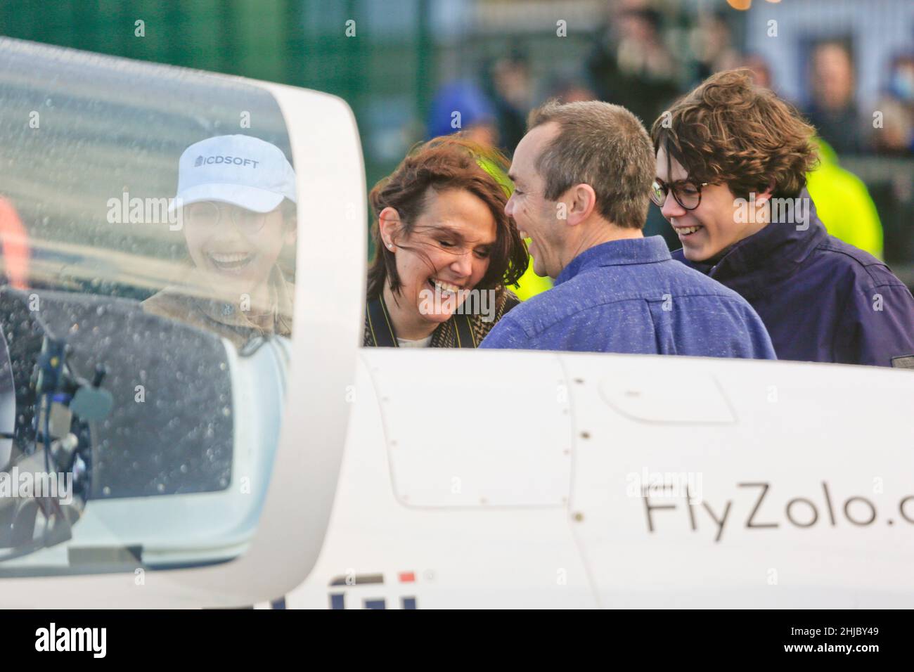 International Airport Kortrijk-Wevelgem, Belgium.. 19 year old British ...