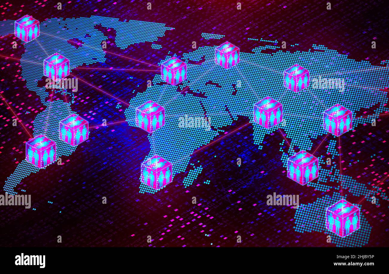 Decentralized autonomous corporation hi-res stock photography and ...