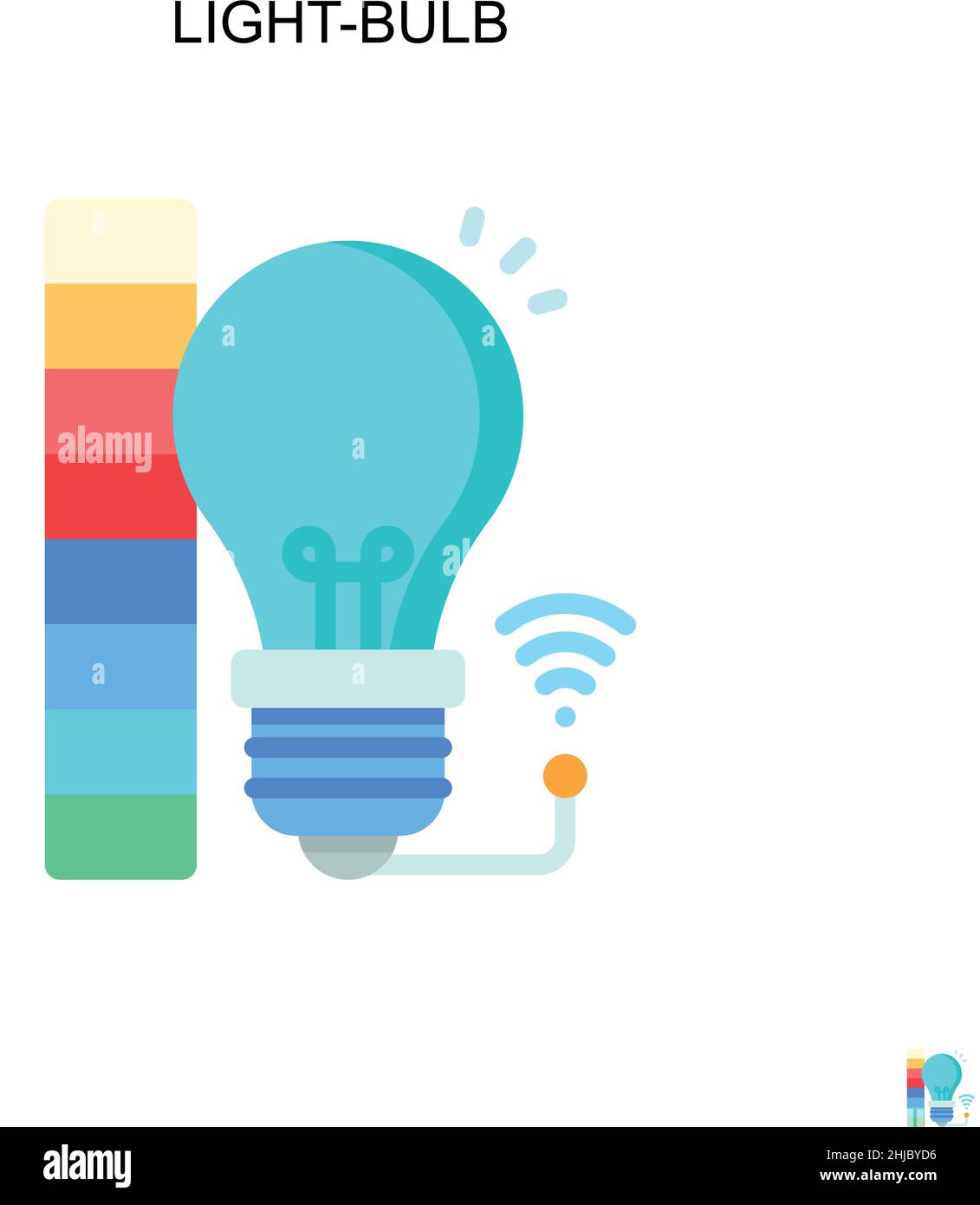 Lightbulb illustration hi-res stock photography and images - Alamy